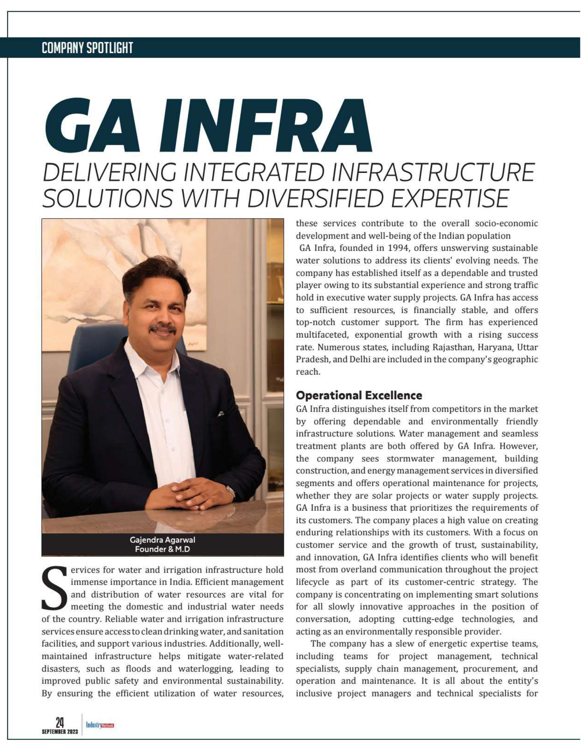 GA Infra Pvt. Ltd. | News